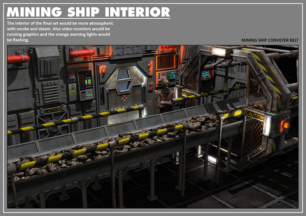 [TMP] "Alien III Project - Mining Ship Interior " Topic
