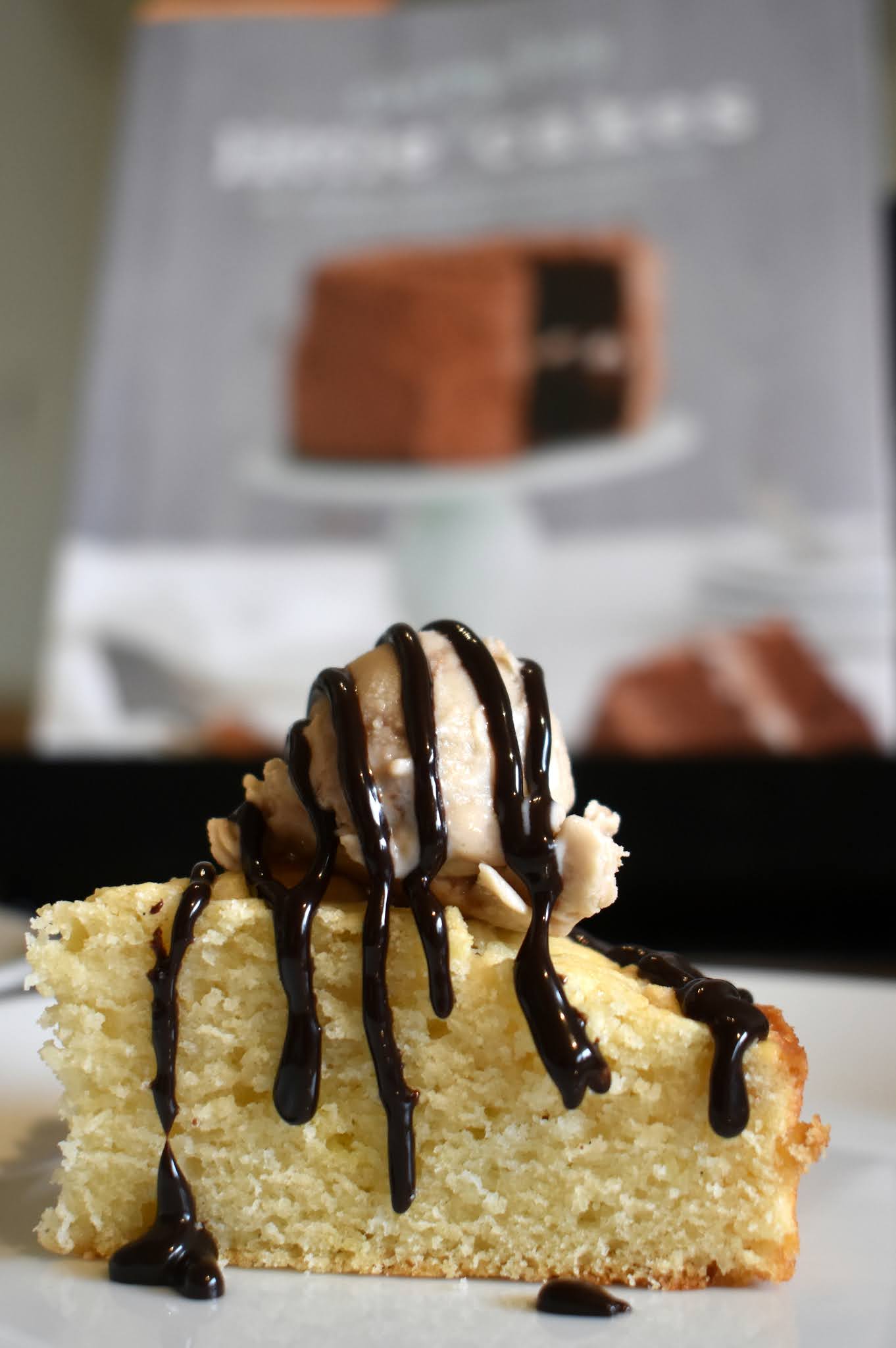 One Egg Dinner Cake #TheCakeSliceBakers