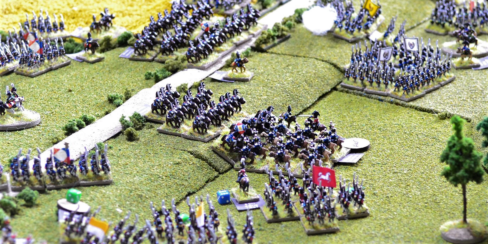 Grymauch's Solo Wargaming Blog : The Battle of Waterloo in 6mm Part 6