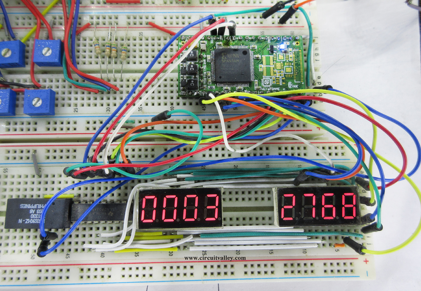 Embedded Engineering : WireFrame FPGA Board , Breadboardable Xilinx ...
