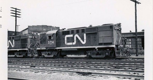 White River Division: CN RS-18's - St. Albans
