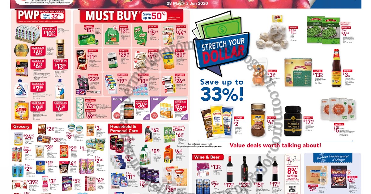 NTUC FairPrice Weekly Promotion Ad 28 May - 03 June 2020 ~ Supermarket ...