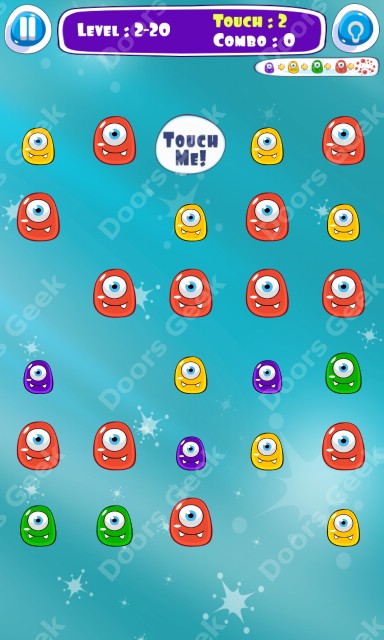 Monster Blast! Pack 2 Level 2-20 Solution ~ Doors Geek