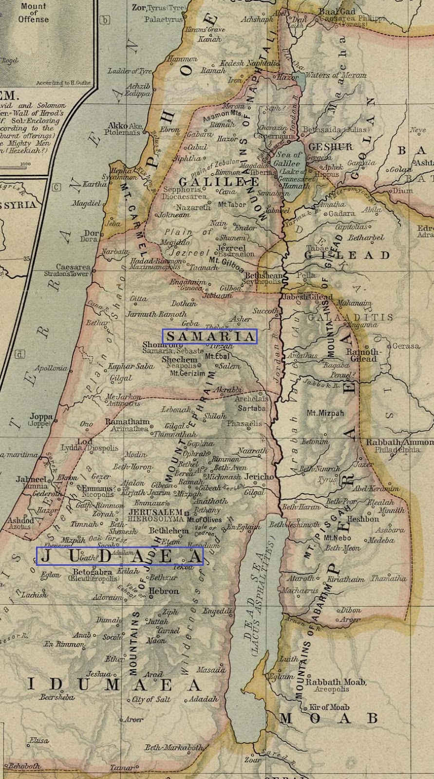 My Right Word: On A Name Change: Judea and Samaria