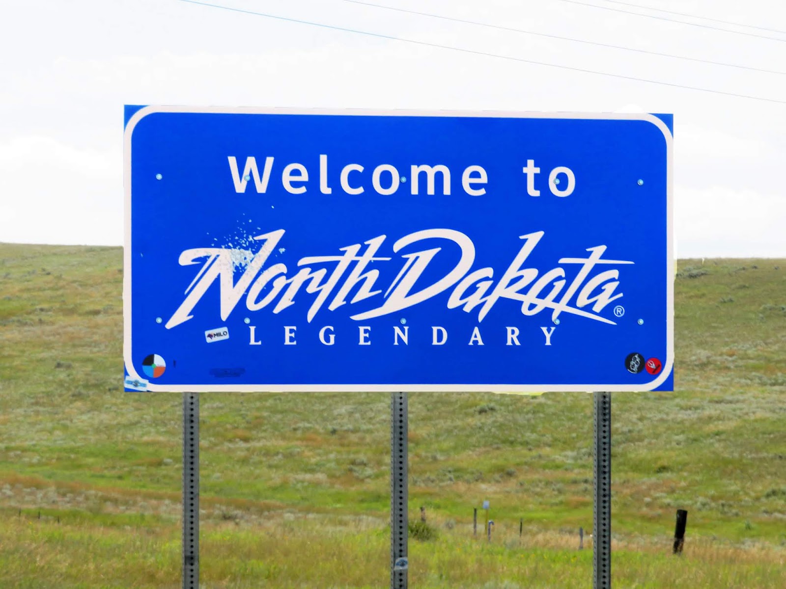Geographically Yours Welcome: North Dakota (Marmarth)