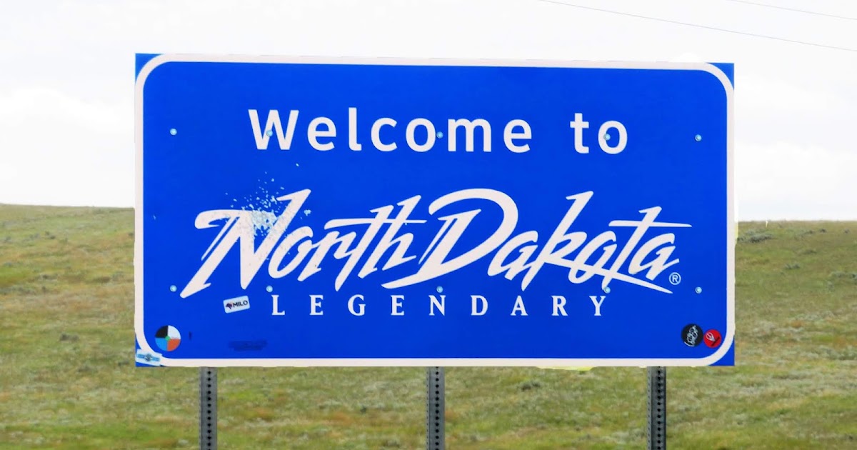 Geographically Yours Welcome: North Dakota (Marmarth)