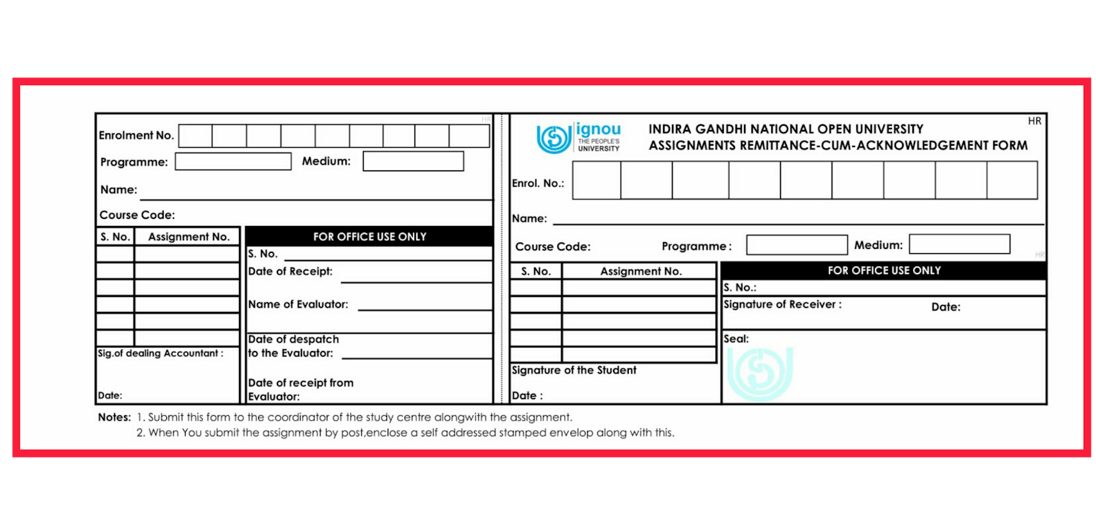 Important instructions for IGNOU Assignments | Ignou Assignment Fast ...