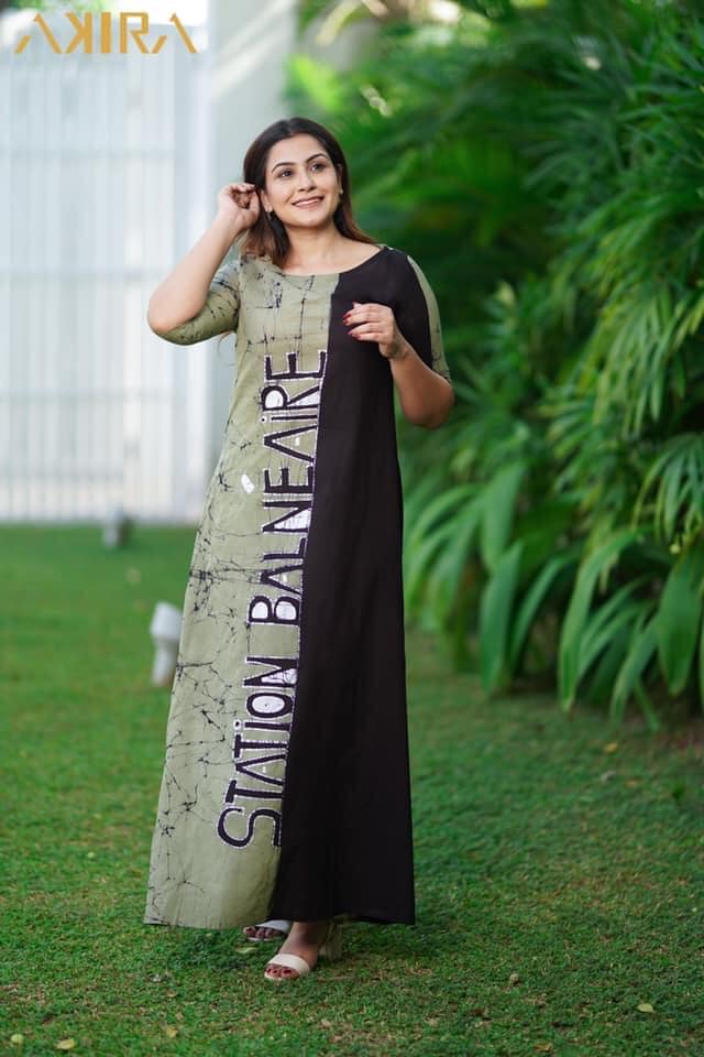 Sri Lanka Latest Bathik Frock Design For Girls 2021 Sarangi Fashion lk ...