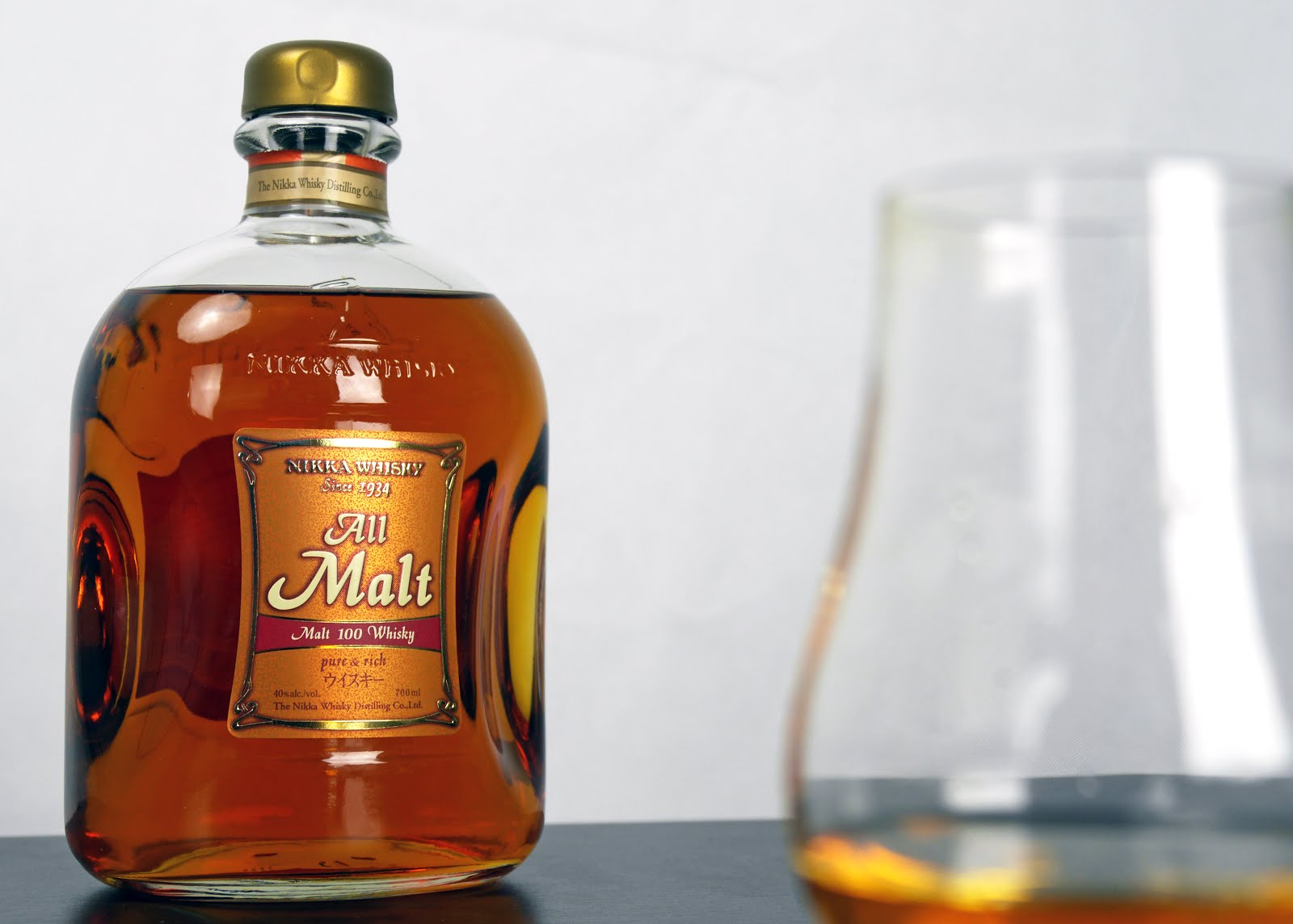 波本桶 The Bourbon Cask: [日本威士忌] Nikka All Malt Whisky review