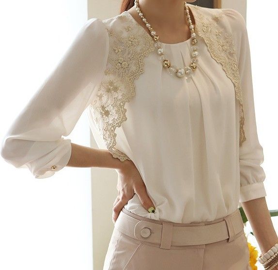 Irina: Nice Blouses. Design ideas.