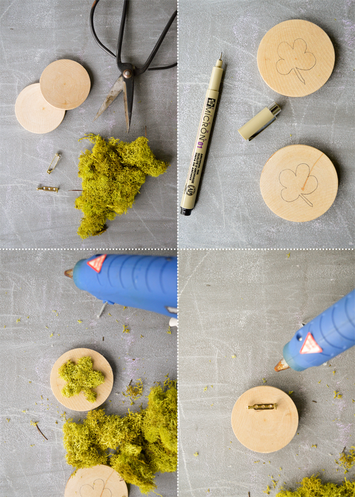 swoon studio: Lucky Clover Pin