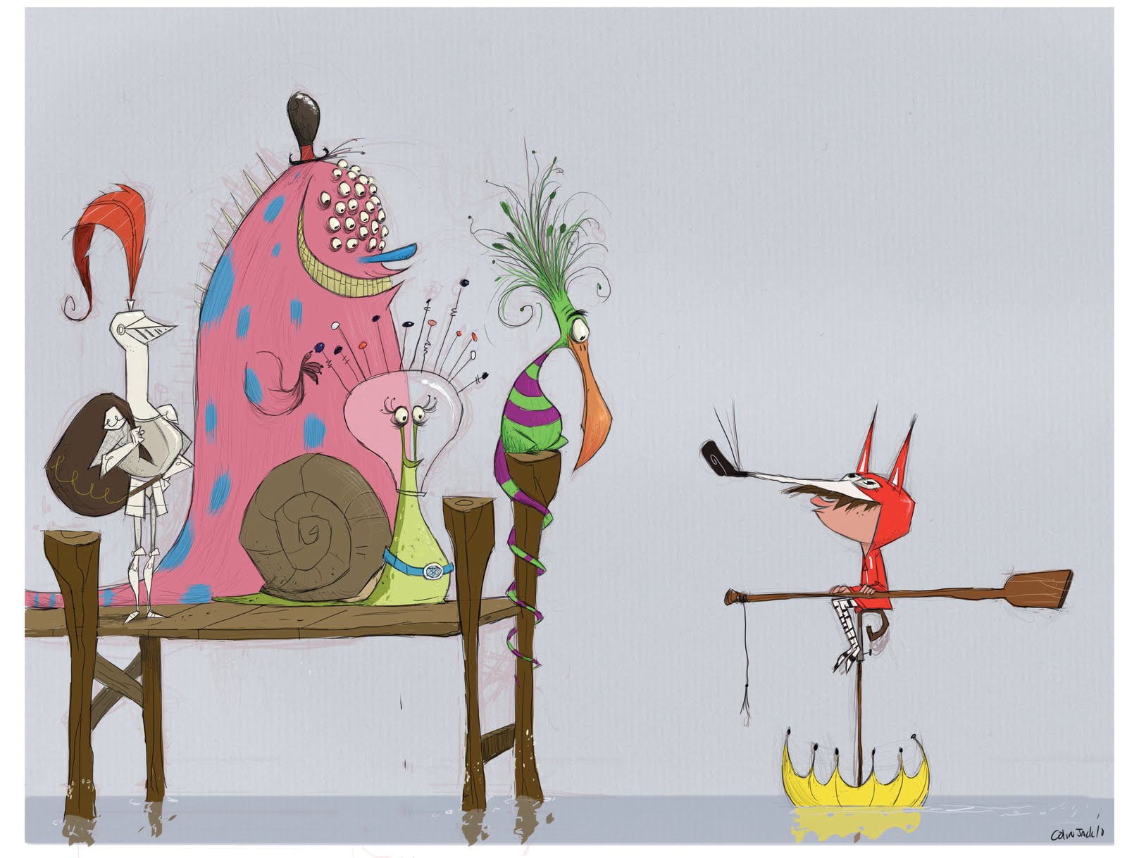 Che Lopez: Colin Jack was the master