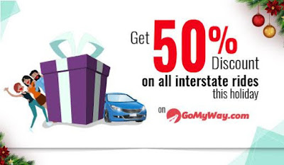 Get 50% off interstate rides this Christmas holiday
