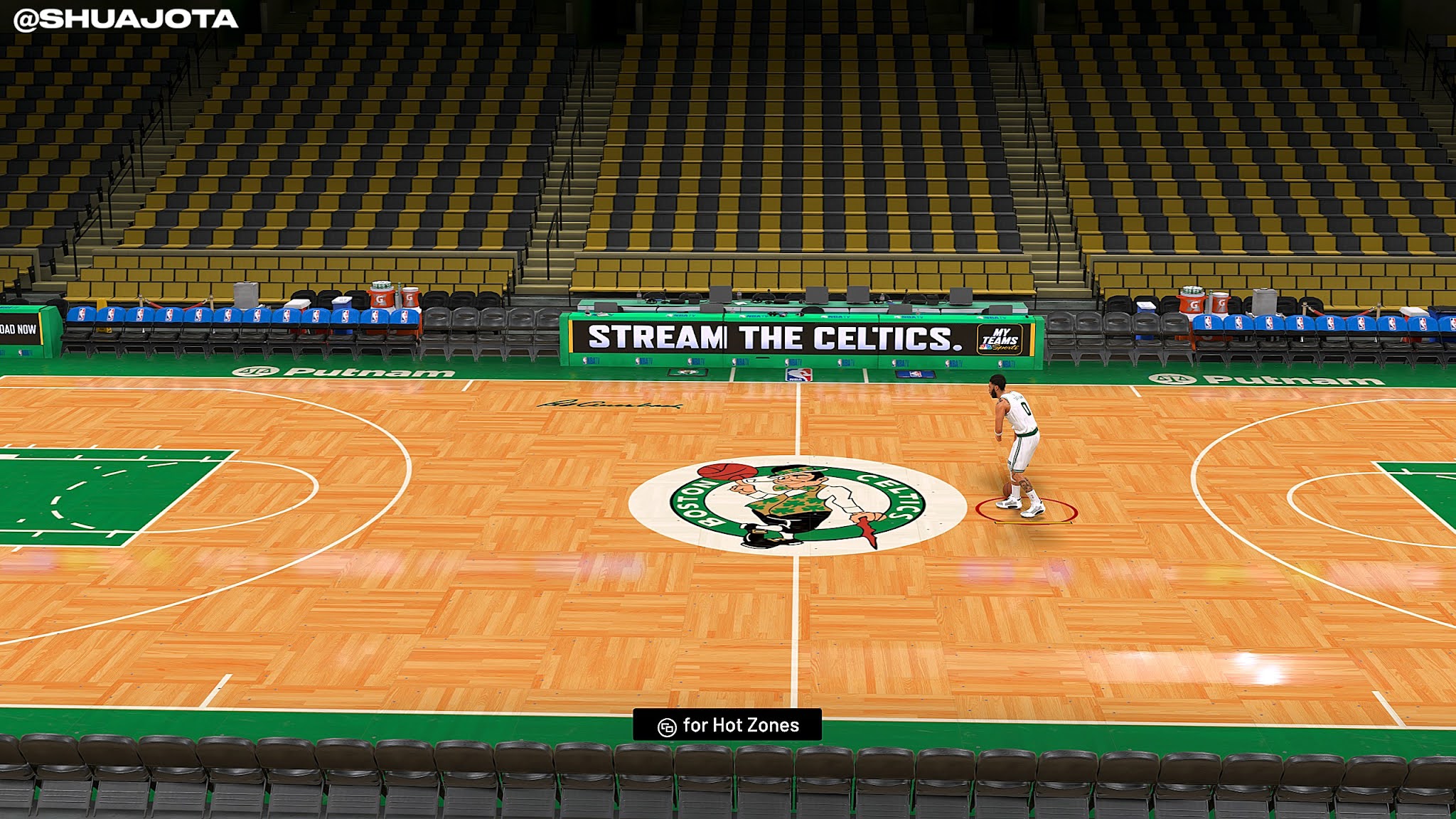 NBA 2K22 Boston Celtics Realistic Dornas by Shuajota