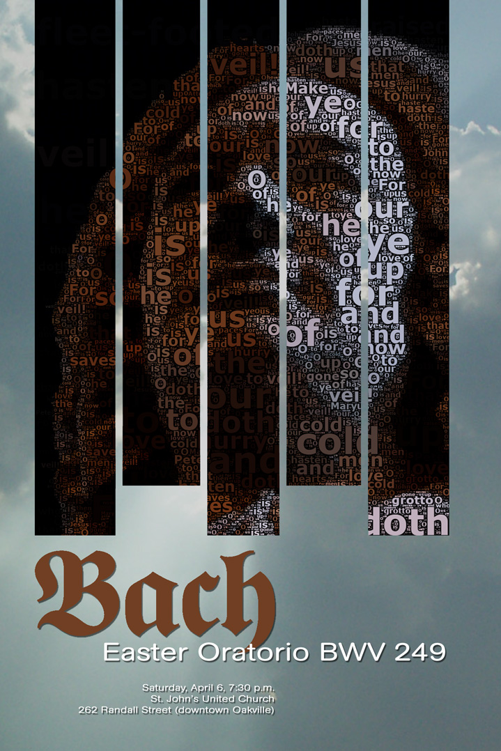 Optical Odysseys: Bach Music Posters