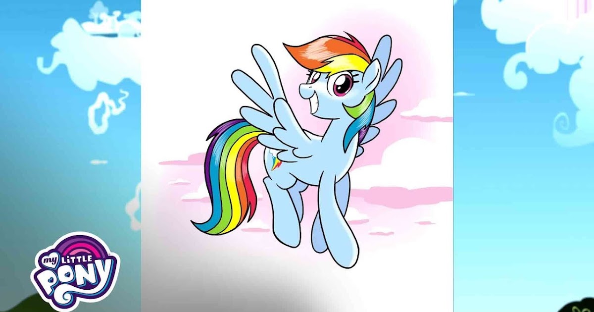 Equestria Daily - MLP Stuff!: Official "How to Draw Rainbow Dash ...