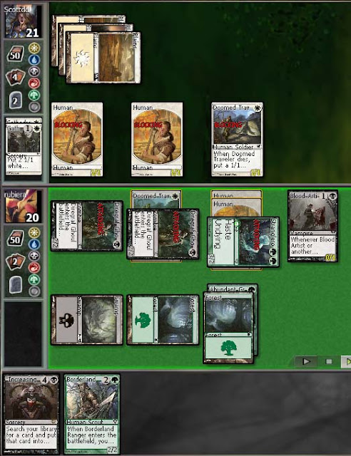 Magic the Gathering Adventures: A 2-Garruk Deck Online