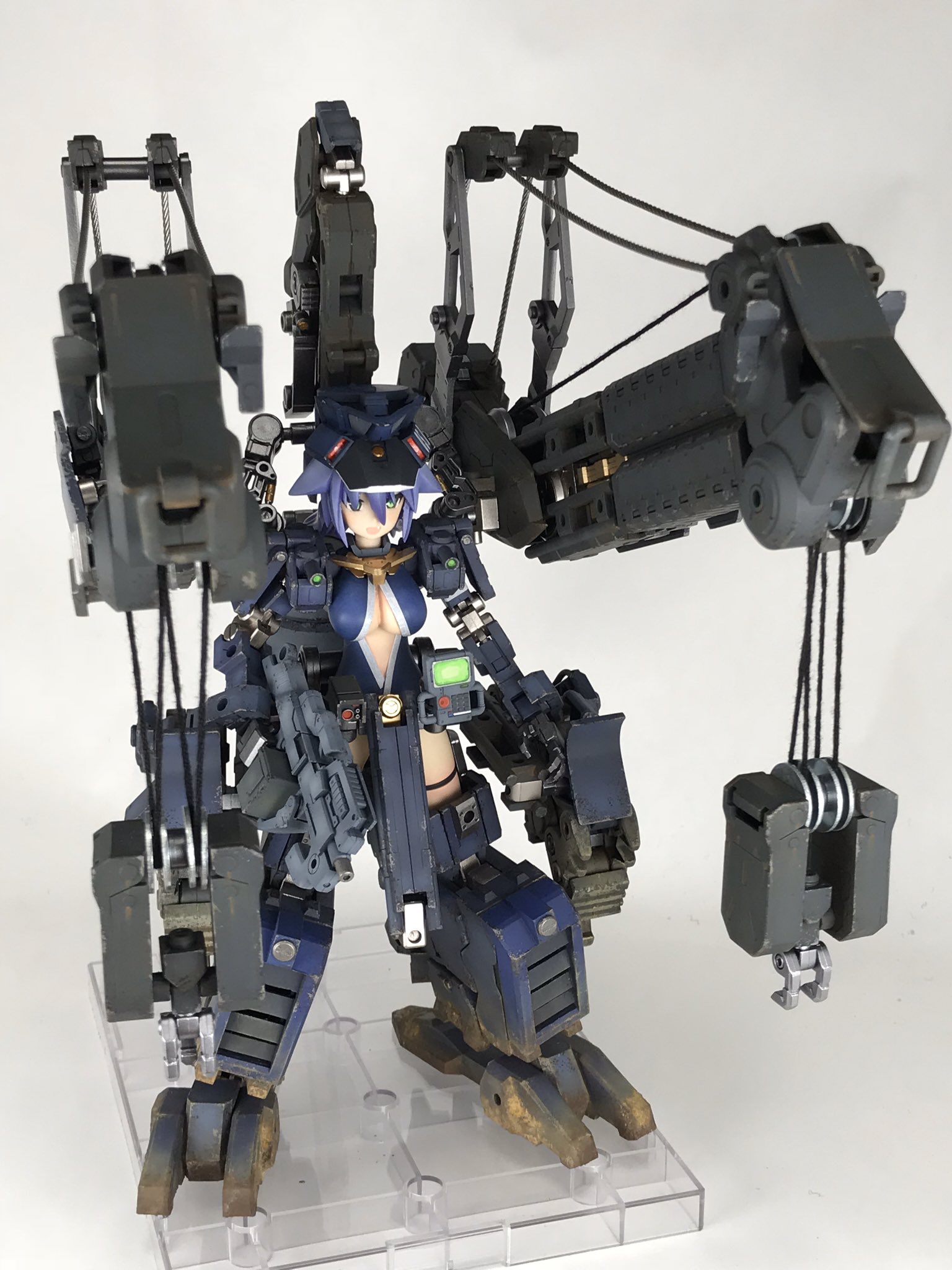 [ Custom ] - Frame Arms Girl Unknown Model - Heavy Machine Girl - by ベル ...