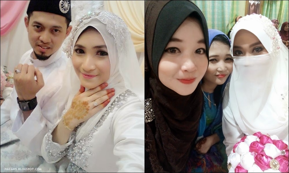 Tahniah! Anis Dan Azia Sah Menjadi Isteri Dan Bakal Ibu - ! Love Is Cinta