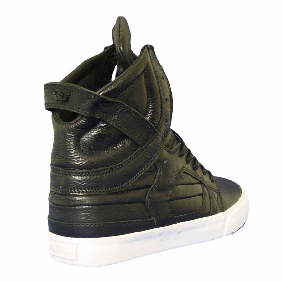 CARI SEPATU: SUPRA BLACK SKYTOP 2 TRAINER