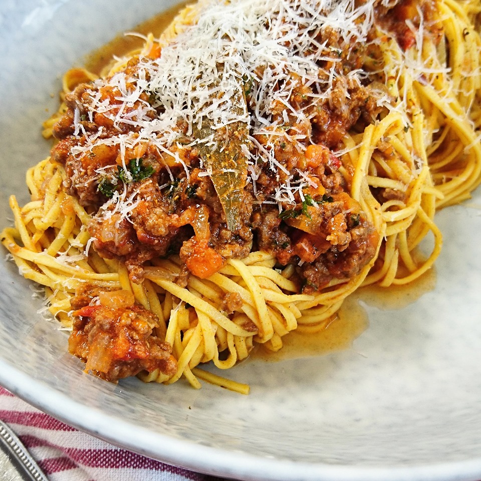 Spaghetti al ragù di carne