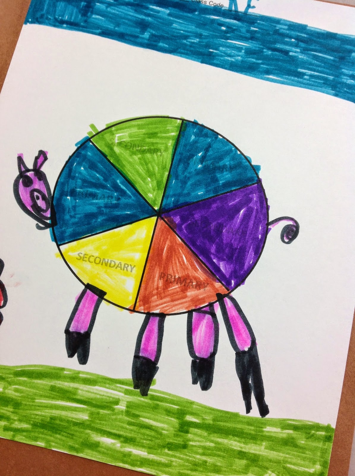 The Artsy Fartsy Art Room: Color Extension and Sub Activity with K-2