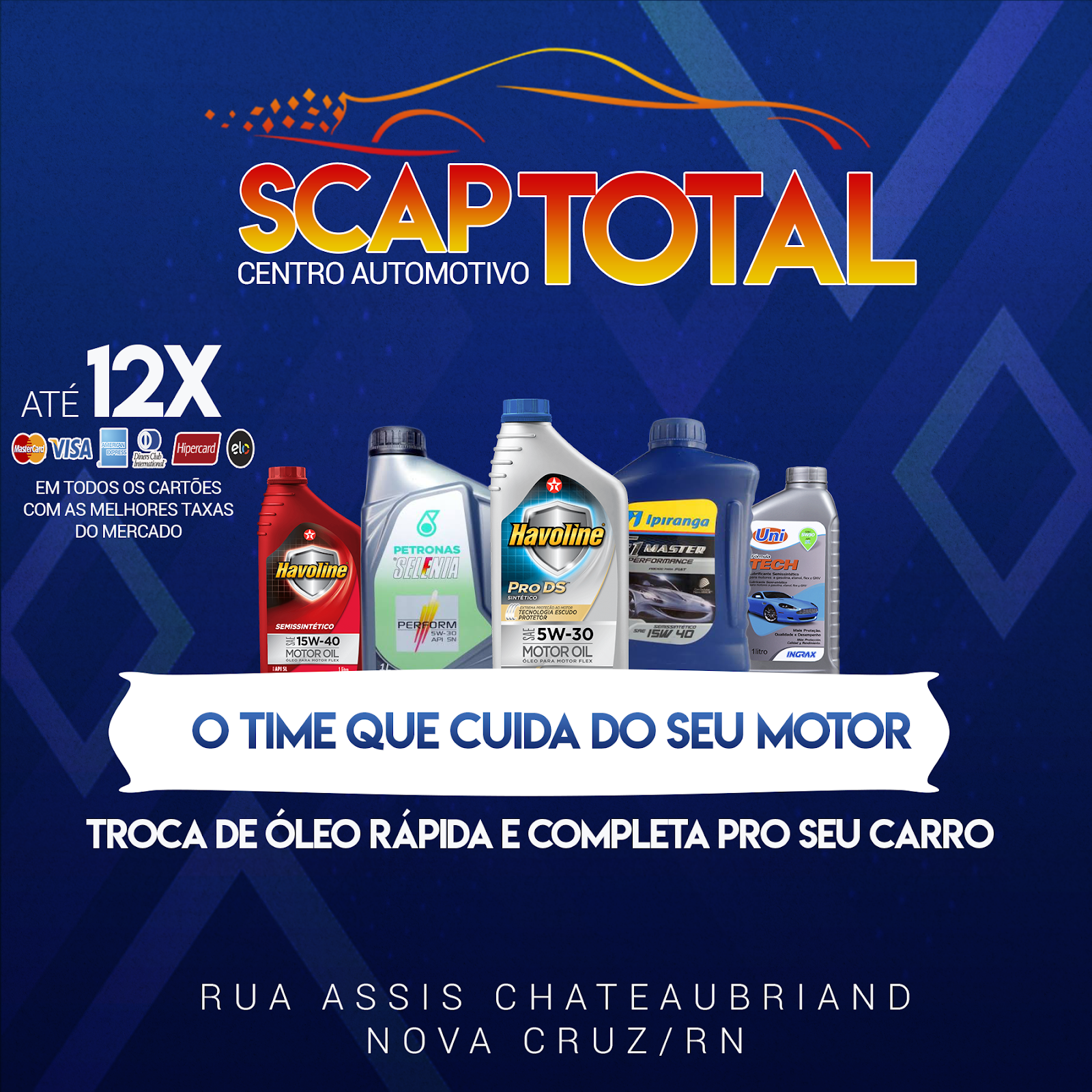 Scape Total o Centro Automotivo do Seu Carro, tem uma mensagem ...