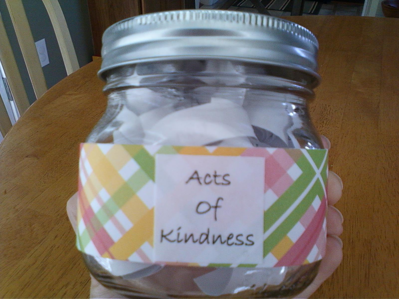Enjoying These Simple Pleasures: Showing kindness... It's kind of like ...