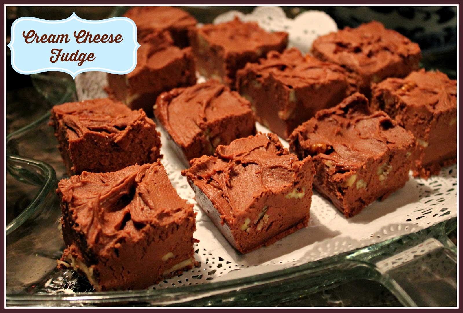 Sweet Tea and Cornbread: Cream Cheese Fudge!