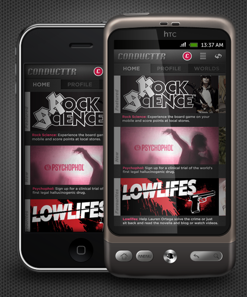 Supercalifragilisticexpialidocious: Transmedia tools – Conducttr Mobile ...