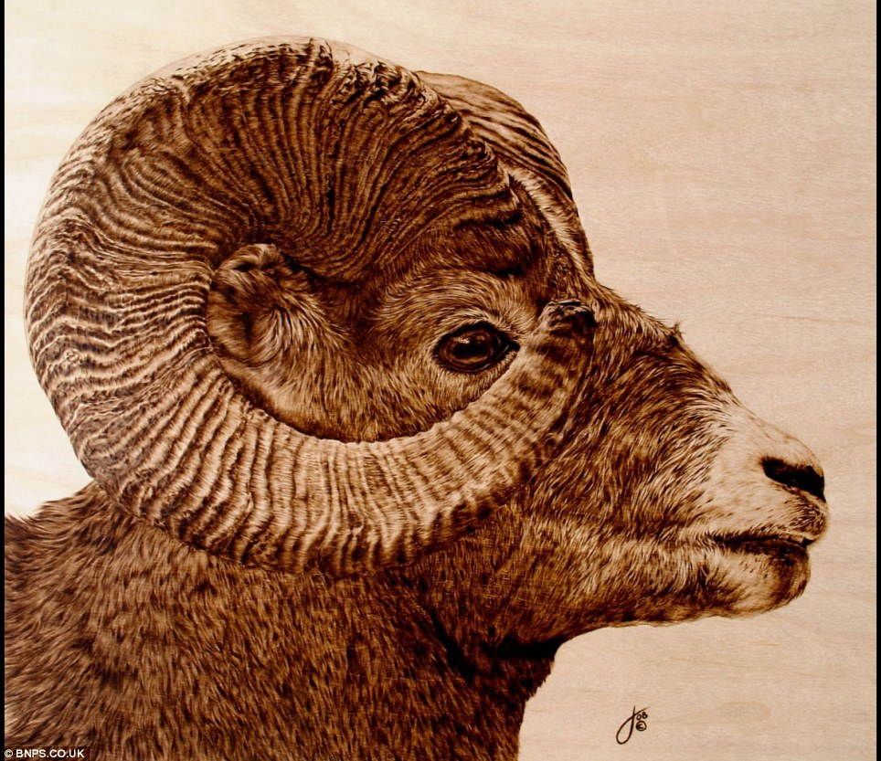 Simply Creative: Pyrography by Julie Bender