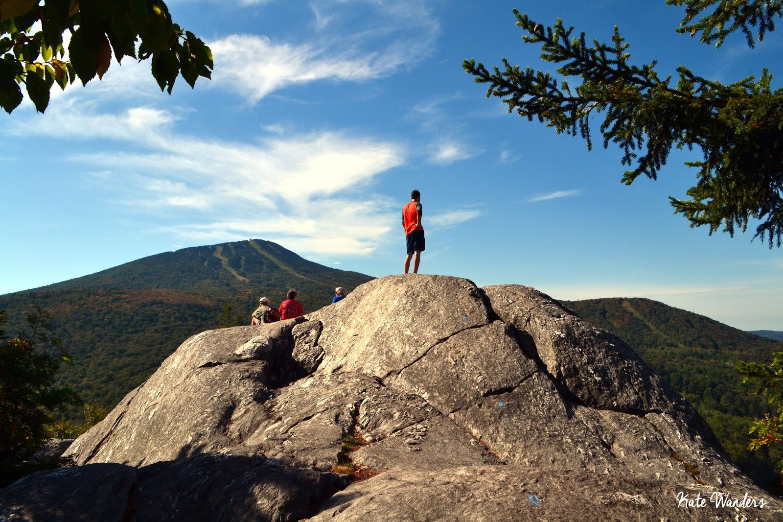 Katie Wanders : Deer Leap Overlook, Killington Vermont