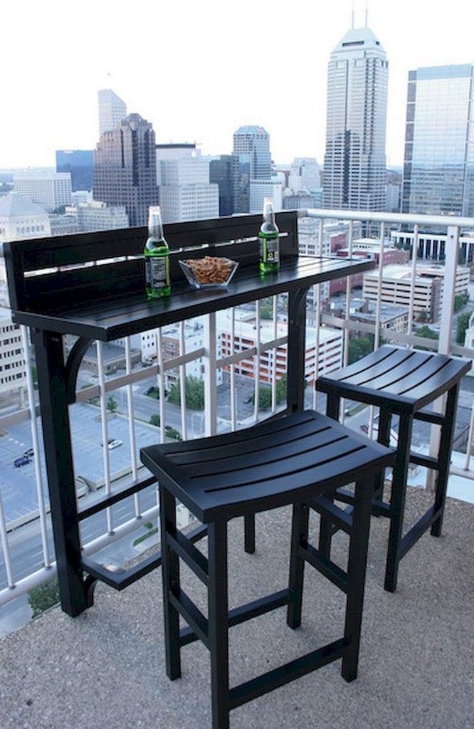 52 Comfortable Balcony Mini Bar Design Ideas That Fit In Your Apartment ...