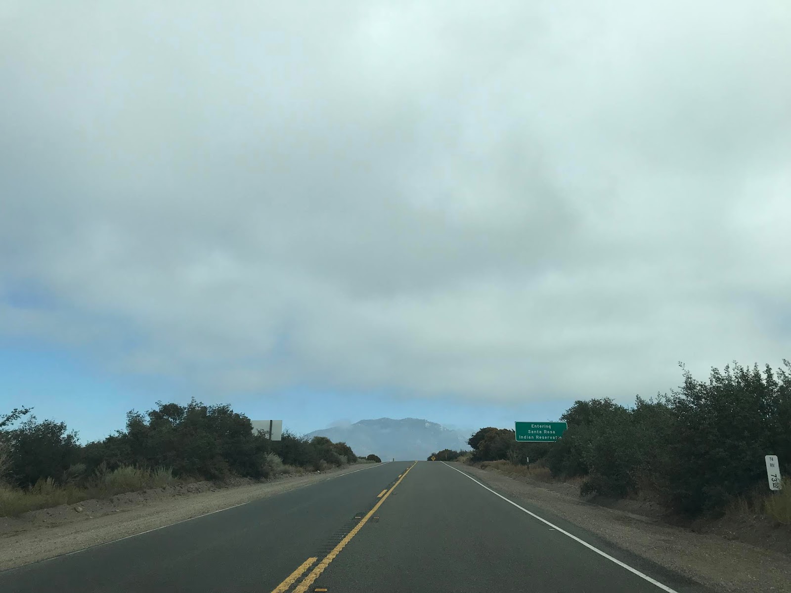 California State Route 74; the Pines to Palms Highway