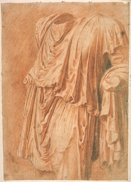 Spencer Alley: Louvre - Unassigned Italian Studies of Drapery