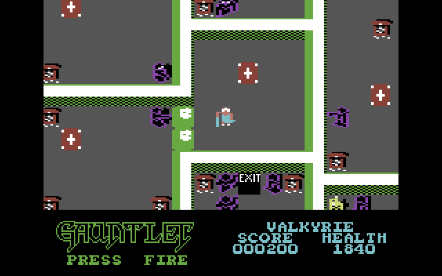 Dona una Consola: Gauntlet (C64)