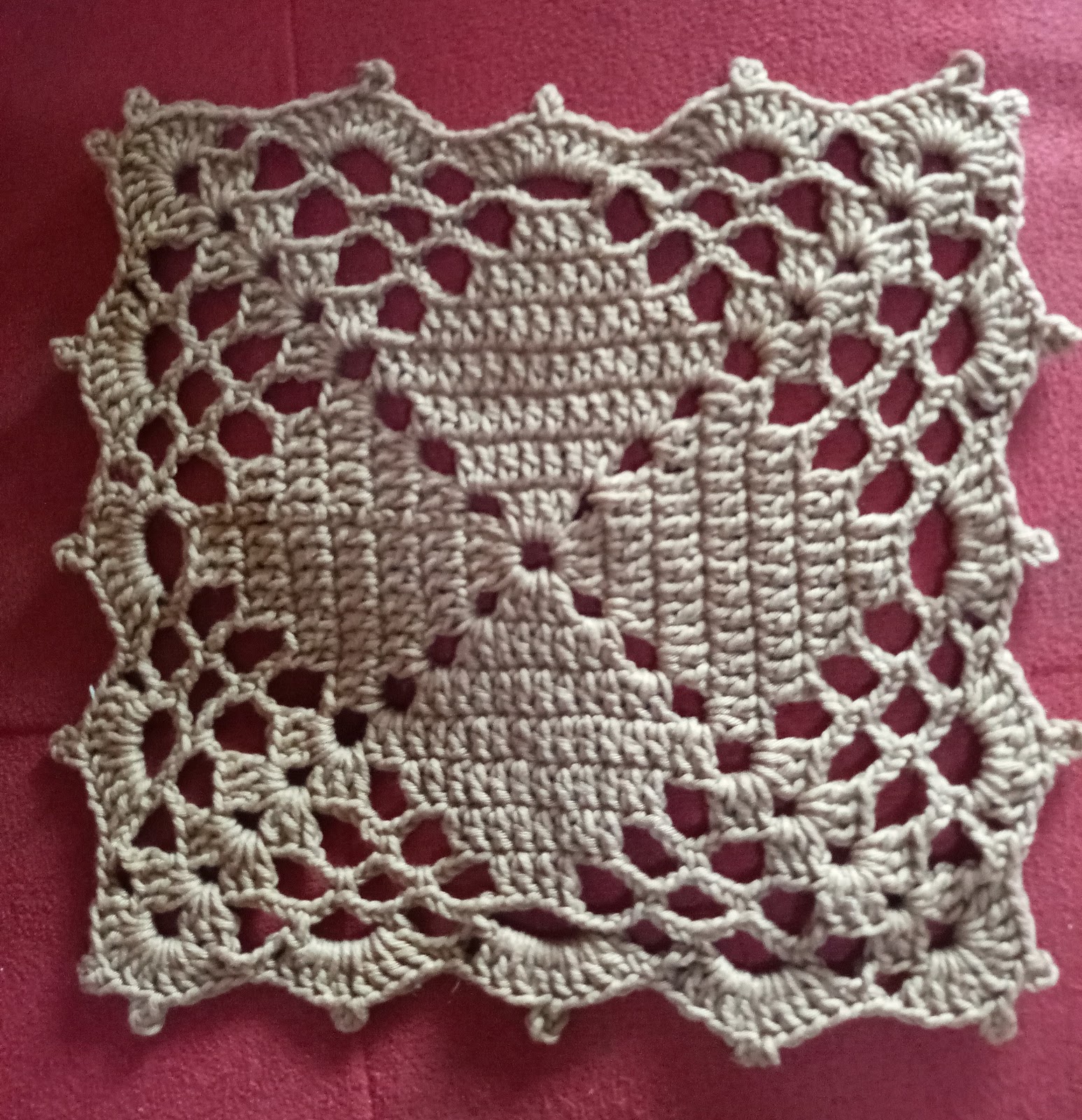 ARTE EM CROCHÊ, TRICÔ E ARTESANATOS: SQUARE QUADRADO DE CROCHÊ COM PAP ...