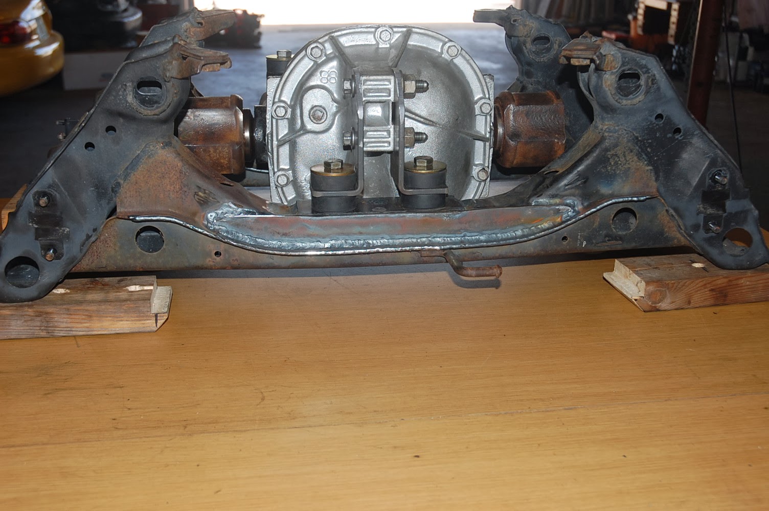 MiataV8 Conversion: Rear subframe
