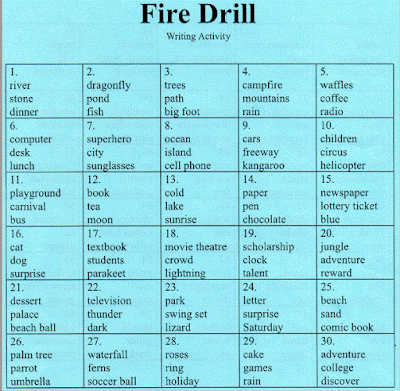 Spotlight Classrooms: Fire Drill Writing