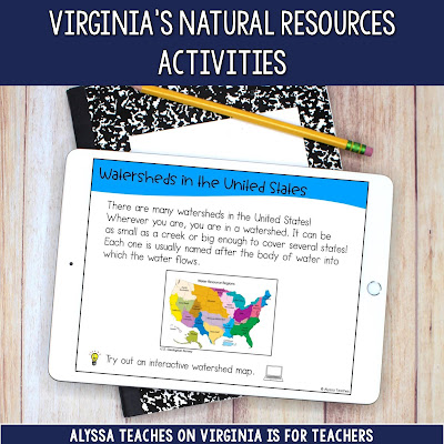 Teaching Students about Virginia's Natural Resources | Virginia is for ...