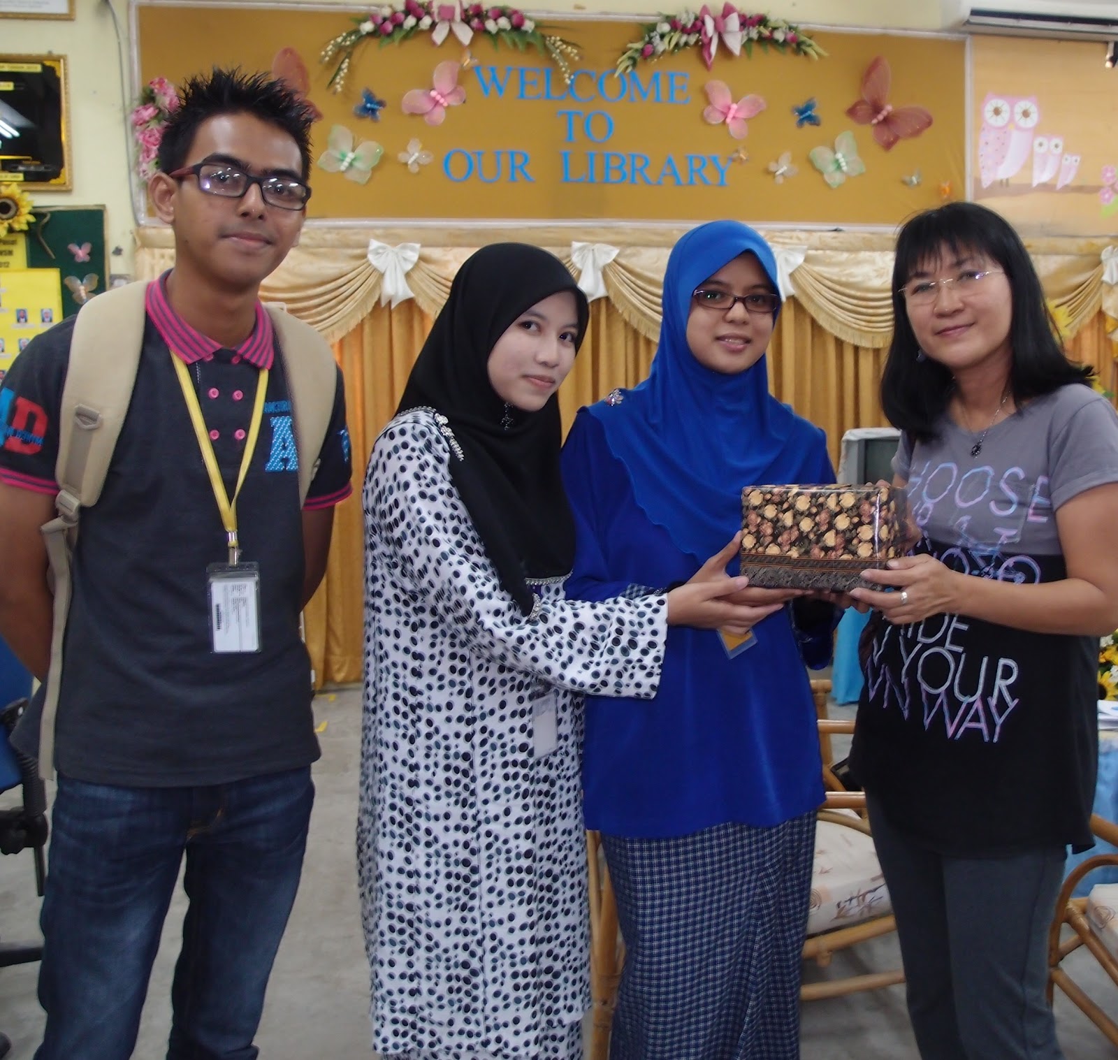 JOTTINGS ON KVSM: VISIT FROM RESEARCH STUDENTS FROM UITM PUNCAK ALAM