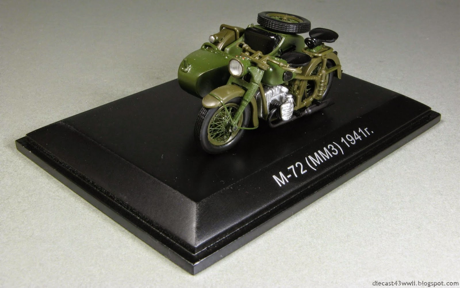 Military scale models: M-72. DiP Models