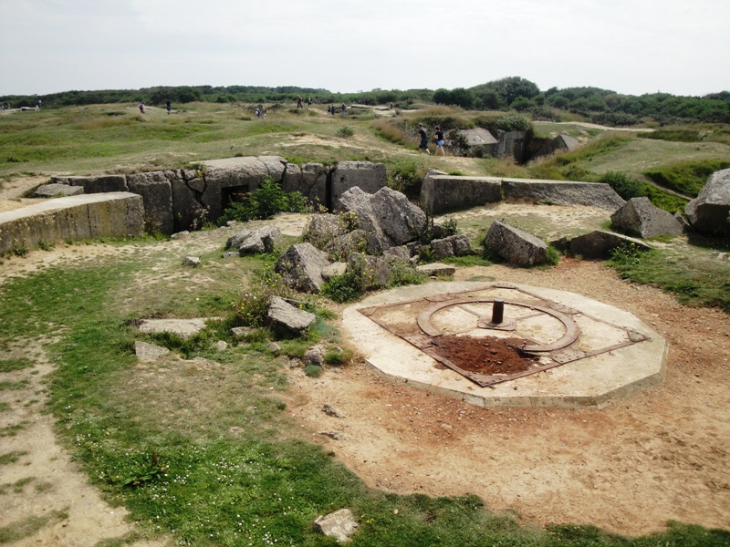 Hawks in Holland: Normandy - Pointe du Hoc