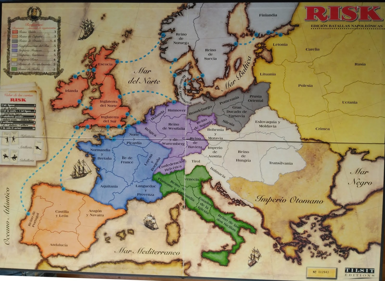 Retro Ordenadores Orty: Juego de estrategia Risk. Edición Batallas ...