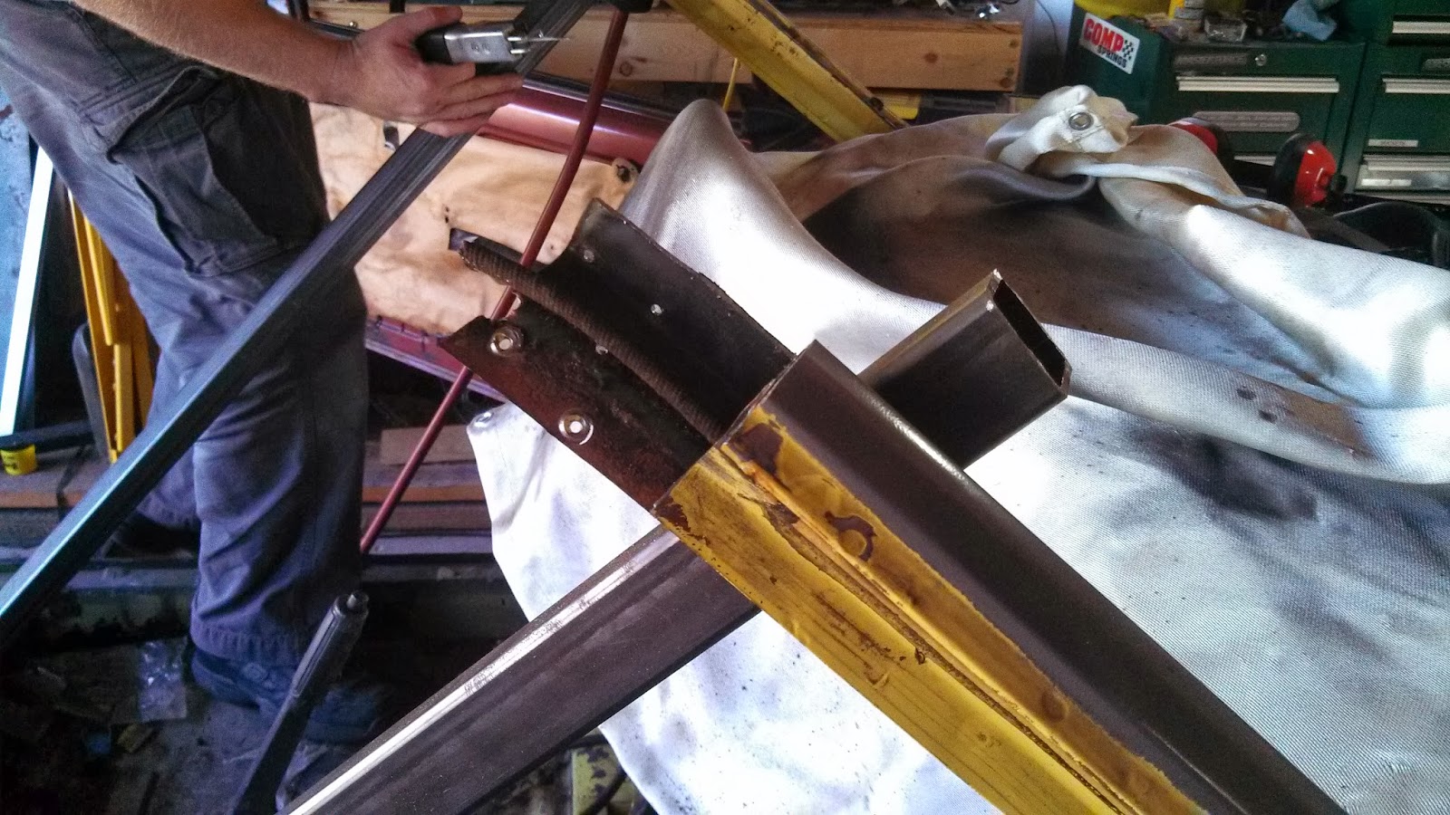 Fox Body Mustang Restoration: Mustang Roof and Rear Quarters sectioning