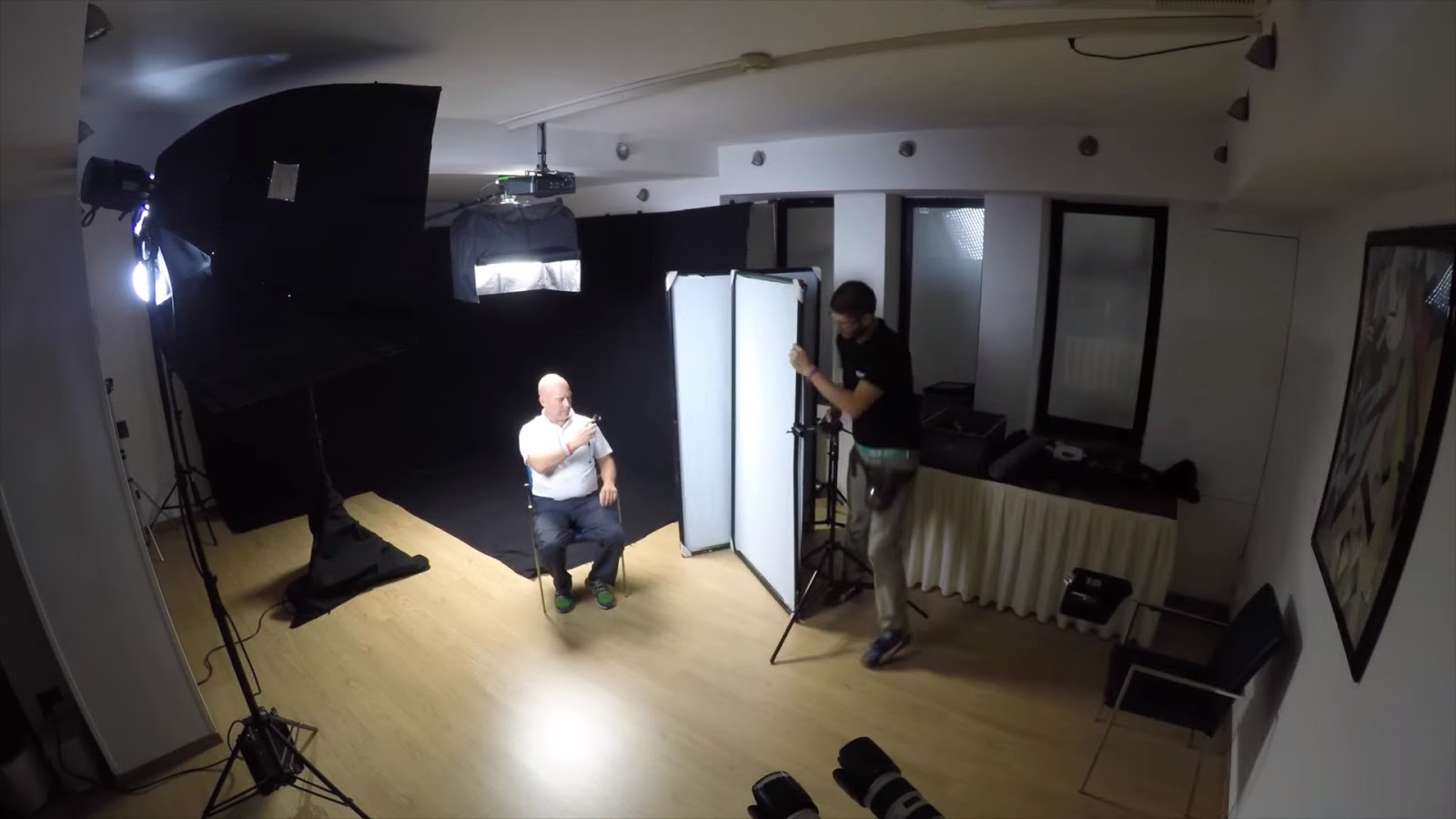 How To Convert a meeting room into a movie studio - Photography Blog ...