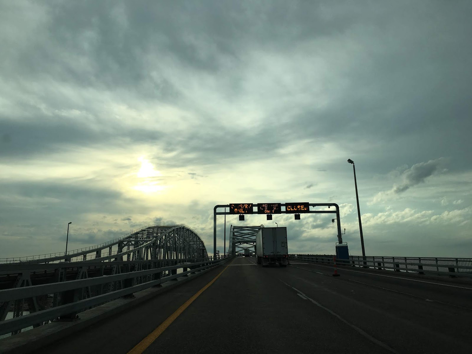 Blue Water Bridge; east terminus of Interstate 94 and north terminus of ...