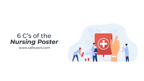 What are the 6 C’s of the nursing poster?