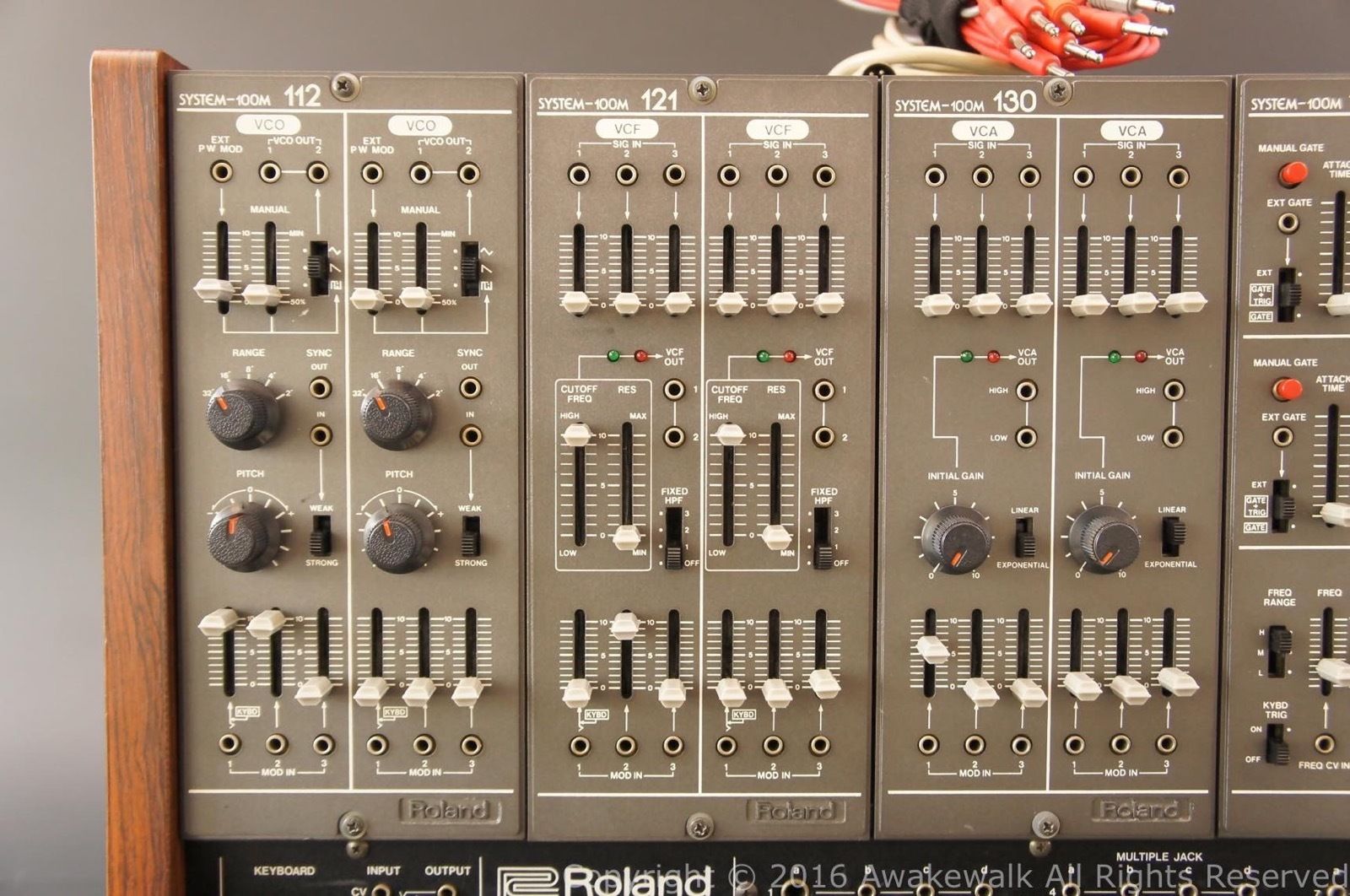 MATRIXSYNTH: Roland Vintage System-100m D-set Plus 32 Keys