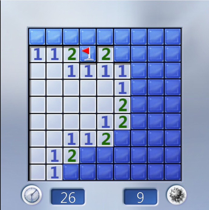 start learning something new here: How to play minesweeper game